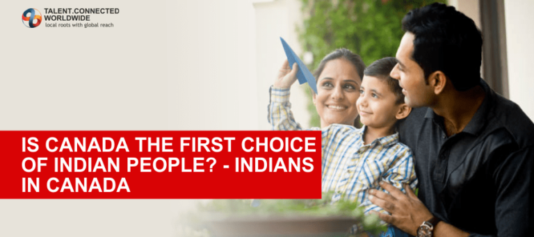 Why has Canada become a popular choice for Indian Immigrants?